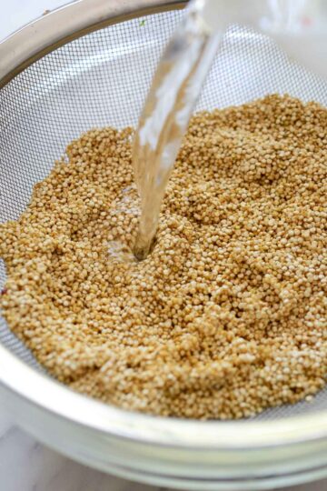 Toasted Quinoa - The Stingy Vegan