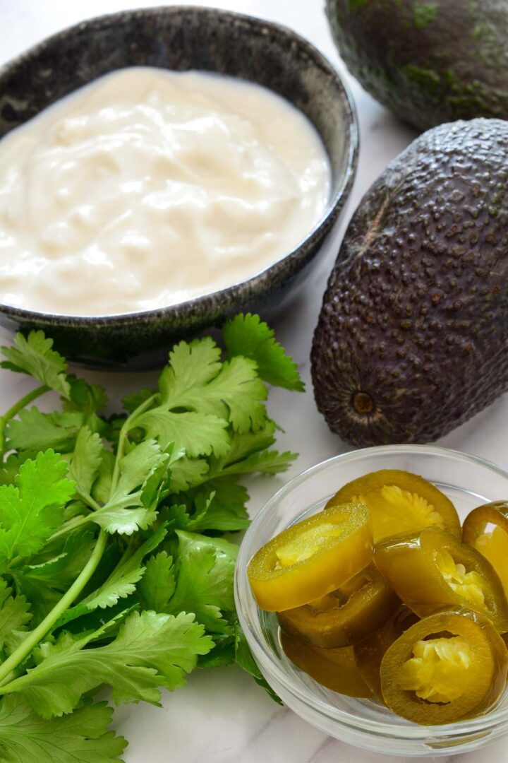 Avocado Crema - The Stingy Vegan
