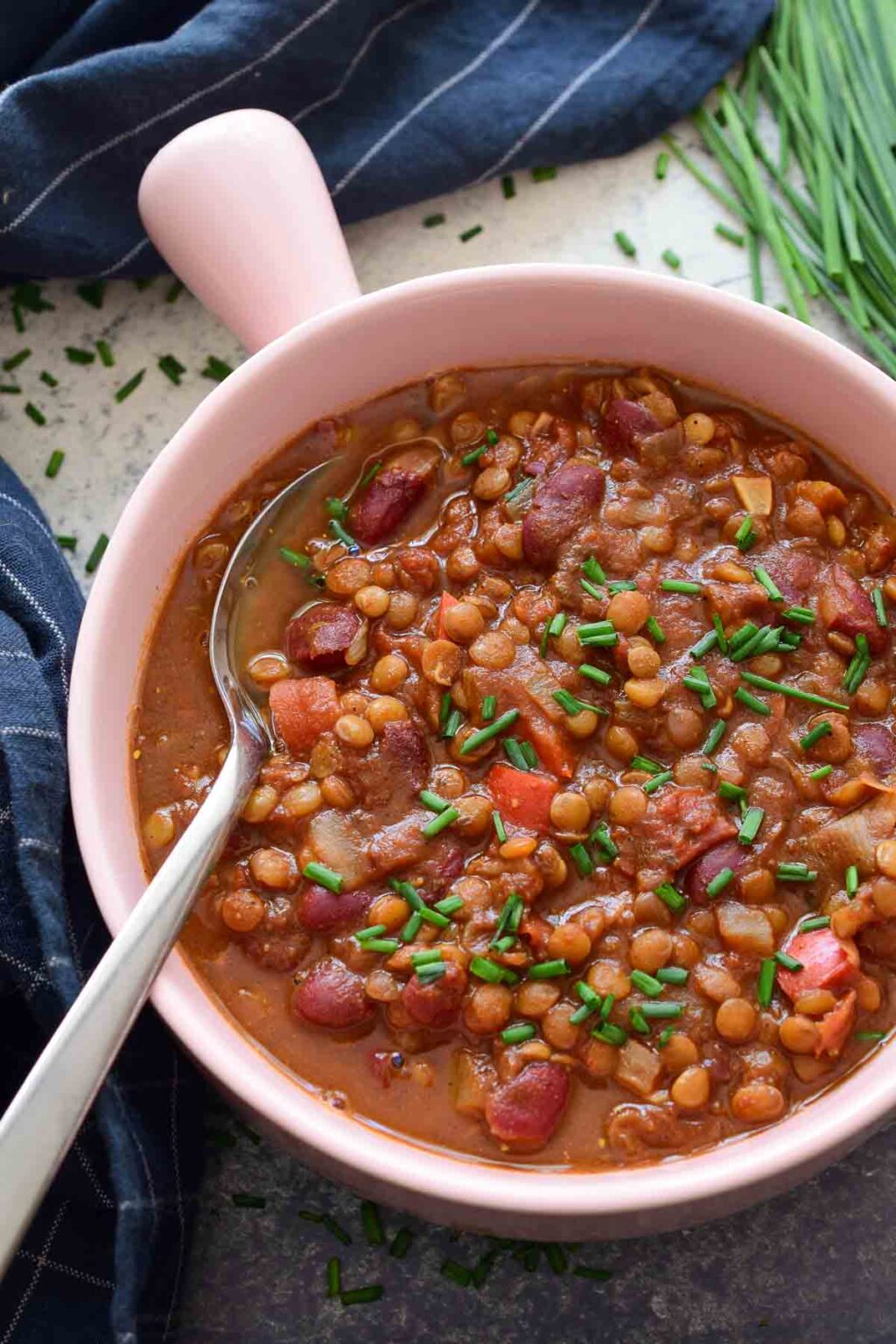 Lentil Chili - The Stingy Vegan